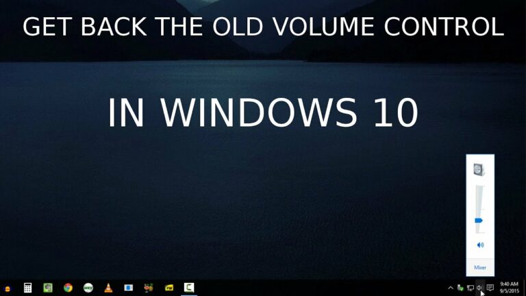 Nostalgia Unleashed: A Comprehensive Guide to Restoring the Old Volume ...