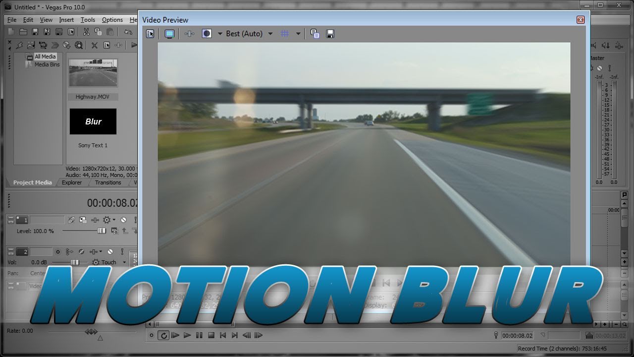 Mastering Motion Blur: A Comprehensive Guide to Adding Motion Blur in ...